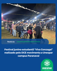 Festival junino estudantil "Viva Gonzaga!" realizado pelo DCE movimenta ...
